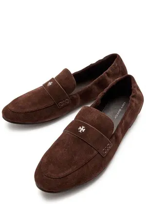 Tory Burch Logo Detail Loafers