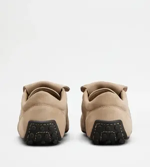TOD'S Suede Round-toe Sneakers