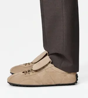TOD'S Suede Round-toe Sneakers