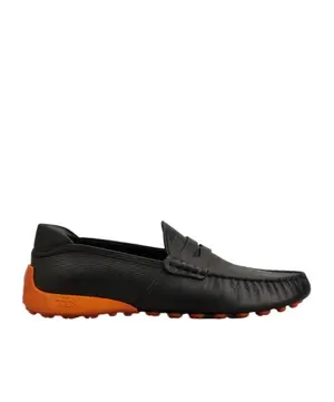 TOD'S Round-toe Loafers - Black