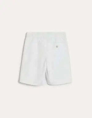 Brunello Cucinelli Nylon Bermuda Shorts With Logo