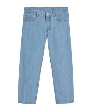 Brunello Cucinelli Lightweight Denim Five-pocket Trousers - Blue