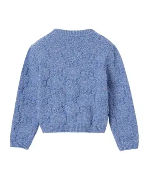 Gucci Baby Gg Cotton Cardigan