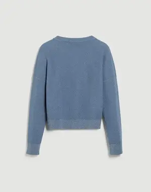 Brunello Cucinelli Sparkling Cotton Micro-rib Sweater
