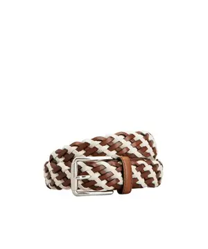 TOD'S Woven Belt - Brown