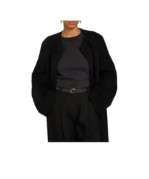 TOTEME Crocodile-effect Leather Belt