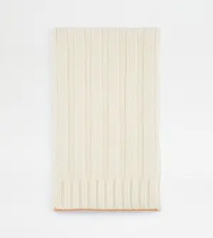 TOD'S Ribbed-knit Scarf