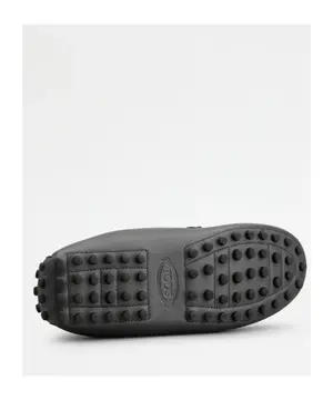 TOD'S Pebble Detail Slip-on Loafers - Grey