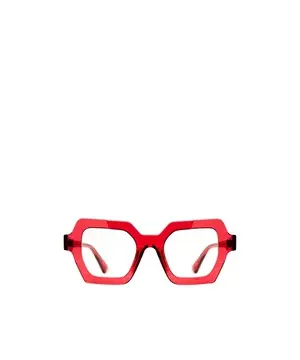 KUBORAUM Geometric Sunglasses - Rosso