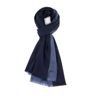 TOD'S Brushed Cashmere-blend Scarf - Blue