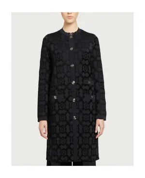 FERRAGAMO Gancio Galore Logo Coat