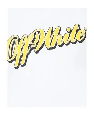 Off-White Diag-stripe Cotton T-shirt