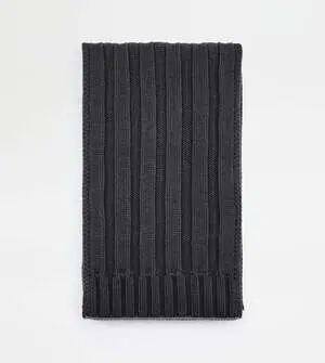 TOD'S Ribbed-knit Scarf