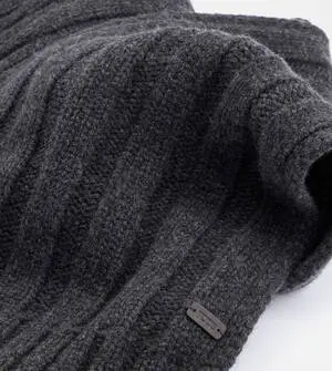 TOD'S Ribbed-knit Scarf