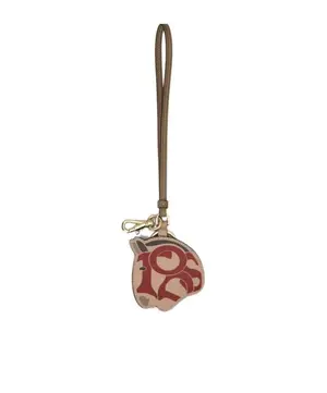 TOD'S Logo Pendant With Horse Motif - Nude