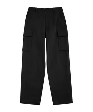 Givenchy Straight-leg Cotton Cargo Trousers - Black