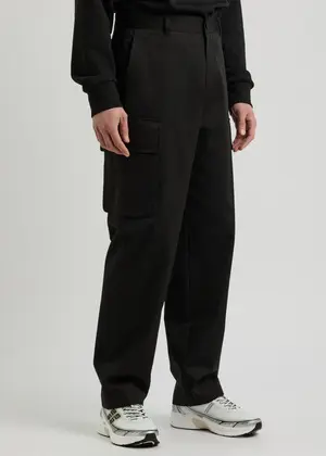 Givenchy Straight-leg Cotton Cargo Trousers