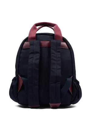 Chloé Logo-embroidered Canvas Backpack