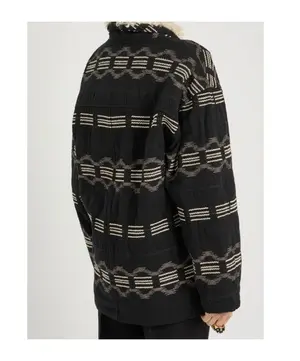 Isabel Marant Étoile Qayla Jacquard Cotton-blend Coat