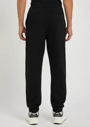 Saint Laurent Logo-embroidered Cotton Sweatpants
