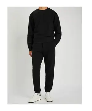 Saint Laurent Logo-embroidered Cotton Sweatpants