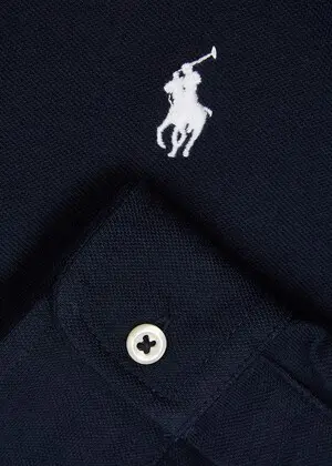 Polo Ralph Lauren Piqué Cotton Shirt - Black