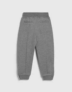 Brunello Cucinelli Drawstring Logo Track Pants - Dark Gray