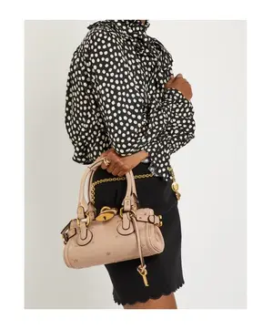 Chloé Small Grained Leather Shoulder Bag