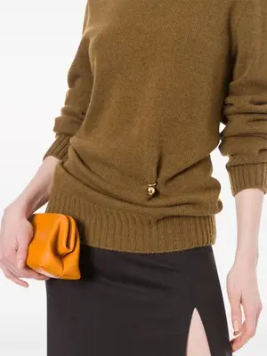Philosophy Di Lorenzo Serafini Ring-embellished Knitted Jumper