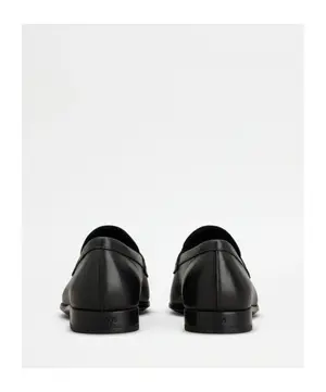 TOD'S T-clamp Loafers In Calfskin With Metal Buckle