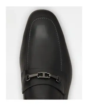 TOD'S T-clamp Loafers In Calfskin With Metal Buckle