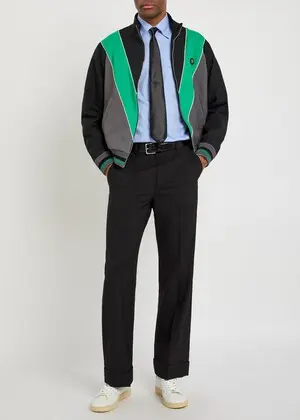 Valentino Garavani Straight-leg Wool Trousers