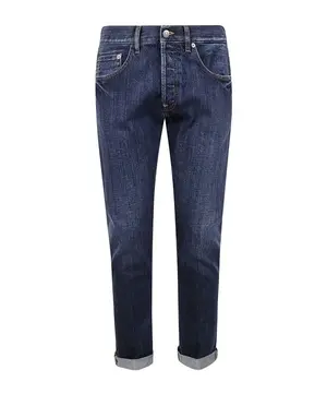 DONDUP Slim-fit Cuffed Jeans