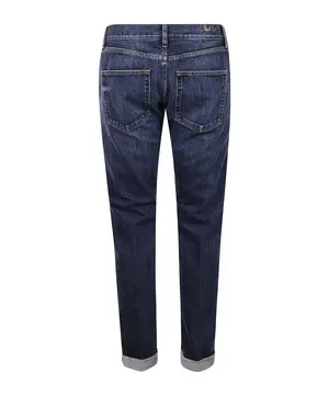 DONDUP Slim-fit Cuffed Jeans