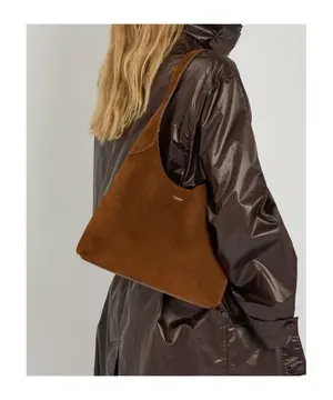 COACH Brooklyn 28 Suede Shoulder Bag
