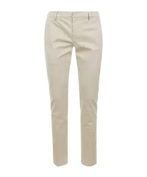 DONDUP Slim Chino Pants - Beige
