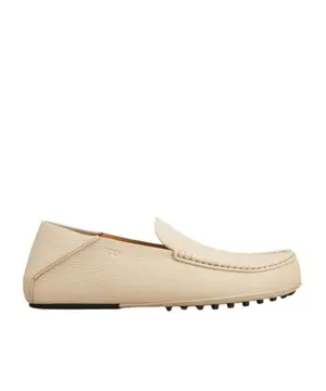TOD'S Round-toe Loafers - Beige
