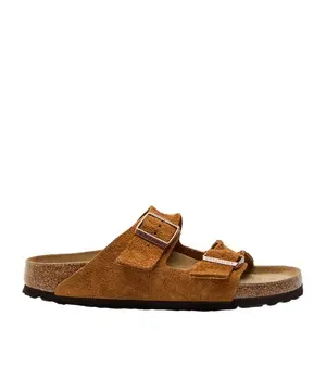 BIRKENSTOCK Arizona Brushed Suede Sliders