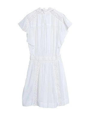 Isabel Marant Étoile Short Sleeve Lace Mini Dress