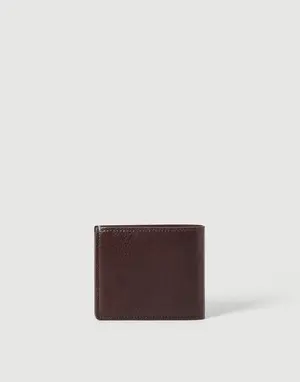 Brunello Cucinelli Brushed Leather Wallet