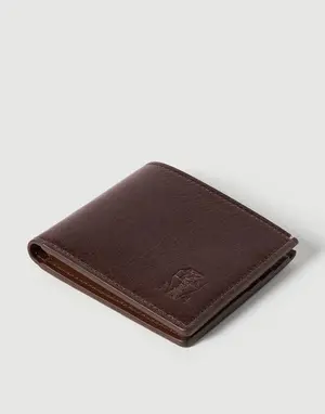 Brunello Cucinelli Brushed Leather Wallet