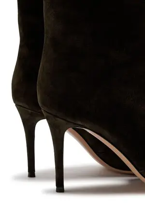 GIANVITO ROSSI Suede Over-the-knee Pointed Toe Boots