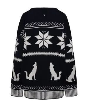 Etro Patterned Jacquard Knitted Jumper