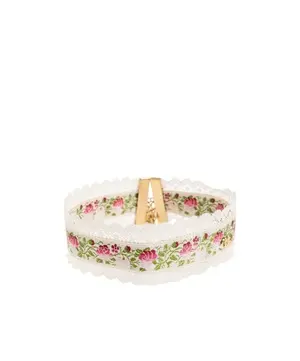 Chloé Folk Necklace - Beige