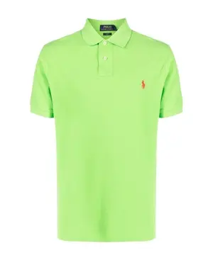 Polo Ralph Lauren Logo Short-sleeve Polo Shirt - Green