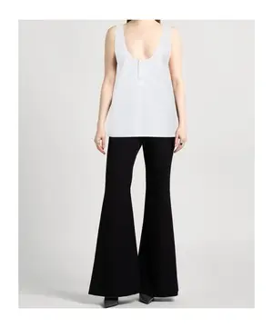 Saint Laurent Crew Neck Sleeveless Vest