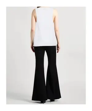 Saint Laurent Crew Neck Sleeveless Vest