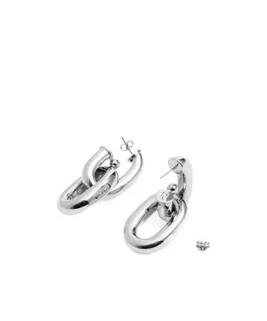 Rabanne Xl Link Chain Hoop Earrings