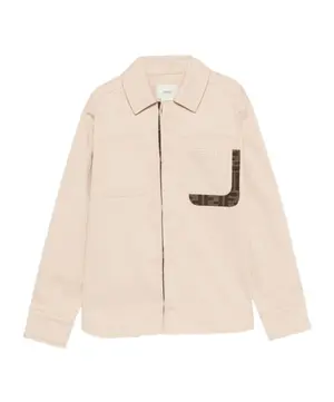 Fendi Ff-motif Embroidered Jacket