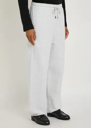 Jacquemus Le Jogging Torneo Cotton Sweatpants - Grey